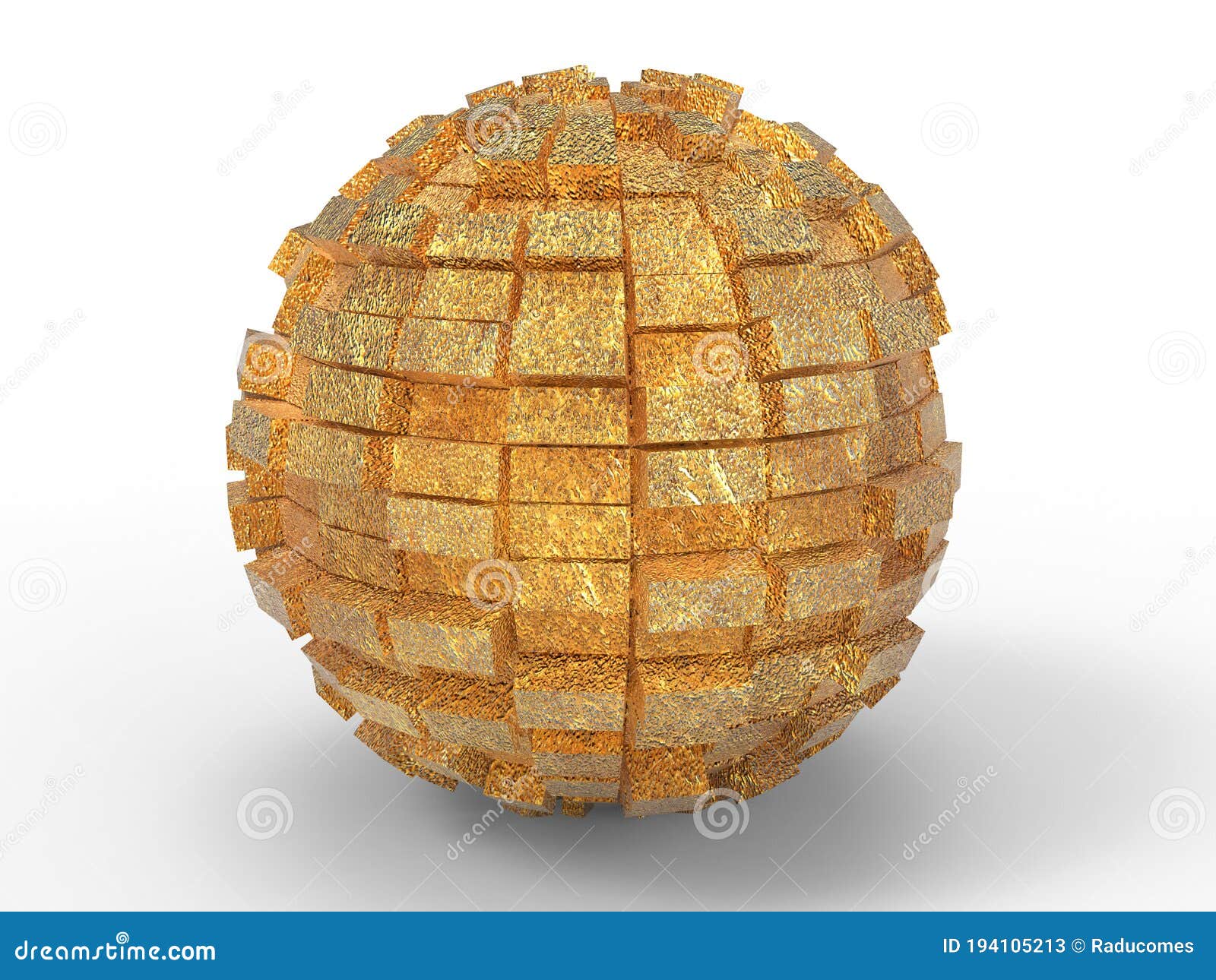Sphere Made Of Random Colored Toy Bricks Royalty-Free Stock Photography ...