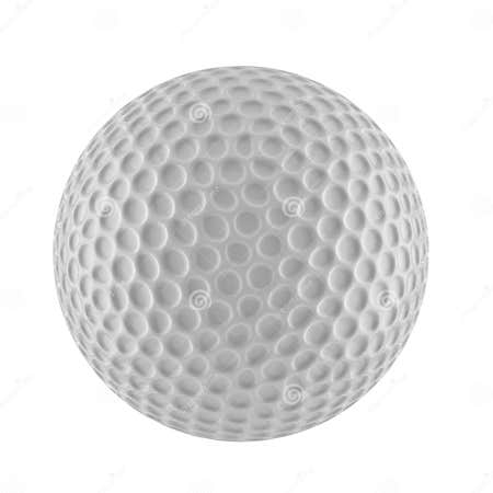 3D rendering of golf ball stock illustration. Illustration of isolated ...