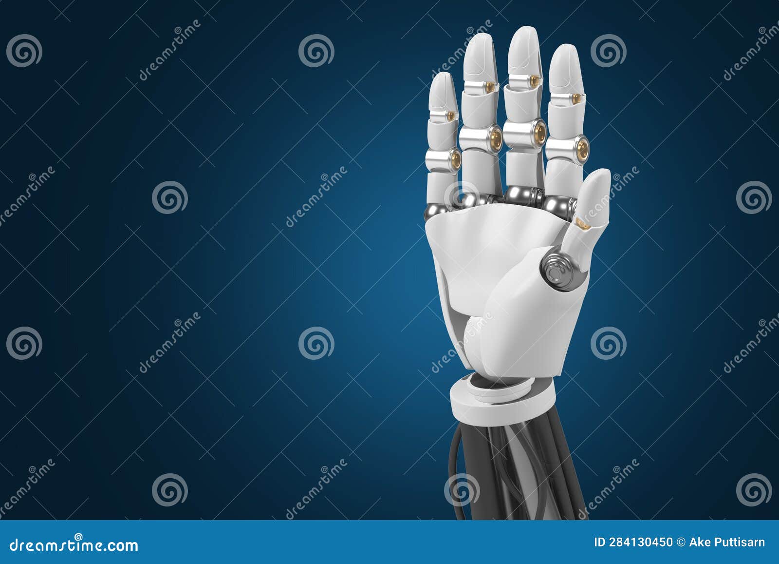 3d Rendering Hands Of Tomorrow, Dive Into The Future As The Robotic ...