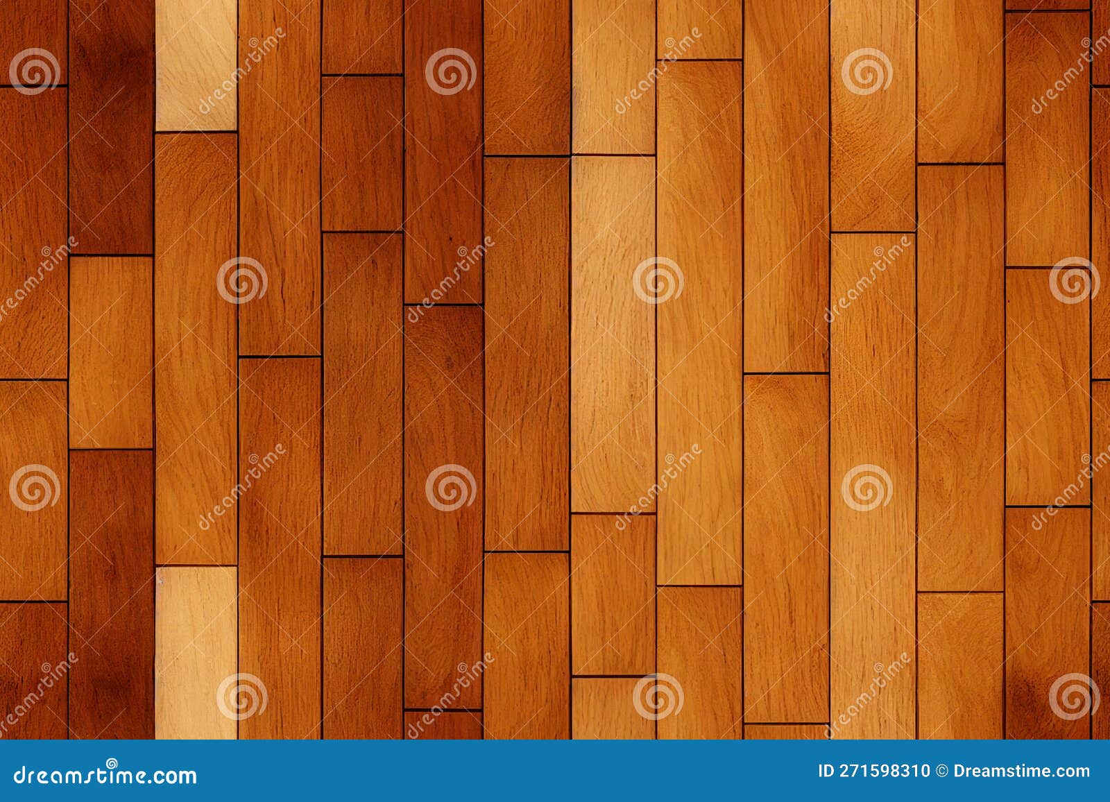 3d Rendering of Hard Wood Floor. Seamless Pattern Stock Illustration ...