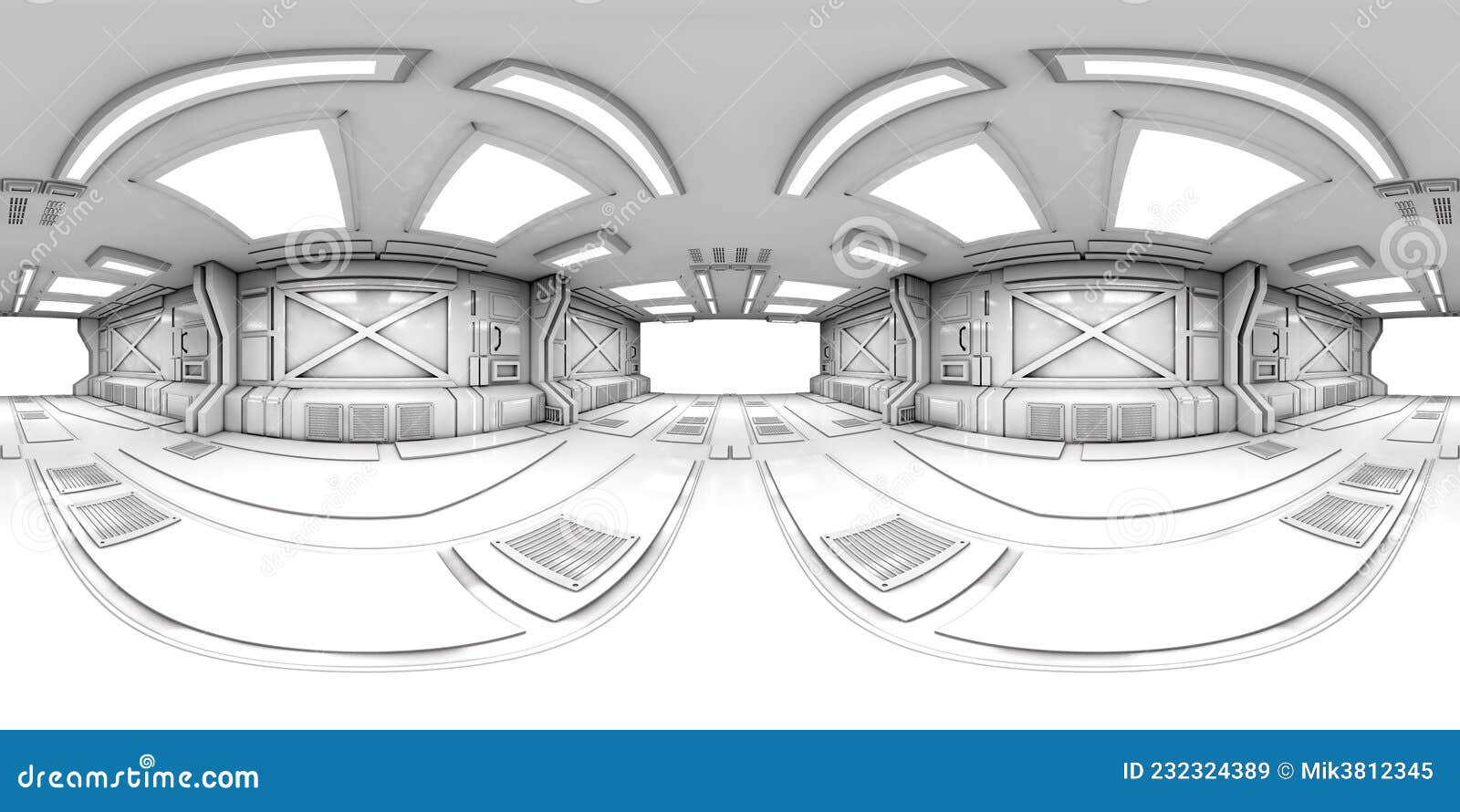 3d rendering hdr map stock illustration. Illustration of room - 232324389