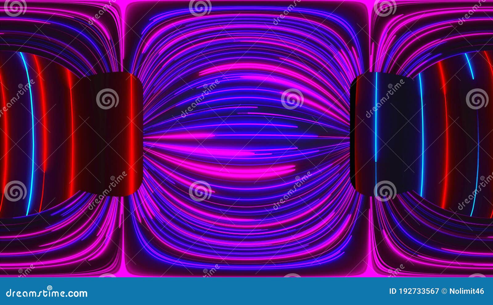 3d Rendering of HDRI Cart Background. Computer Generated Abstract ...