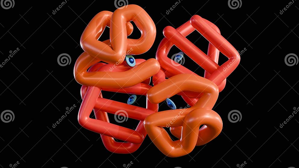 Hemoglobin Structure Composed of Four Subunits Containing a Heme Group ...