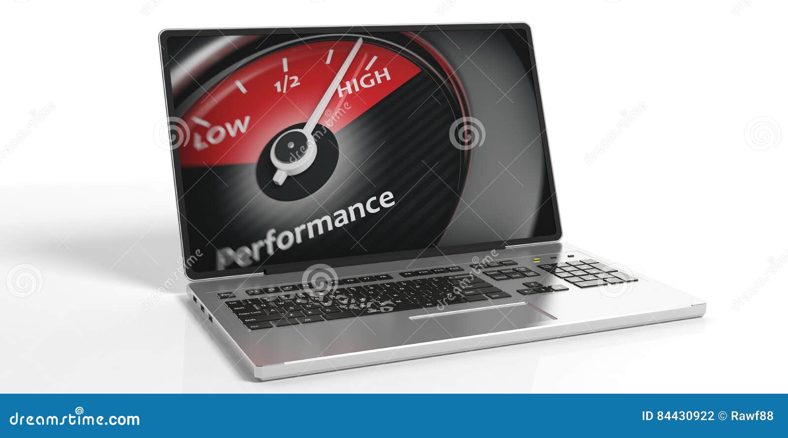 3d Rendering High Performance Concept Stock Illustration - Illustration ...