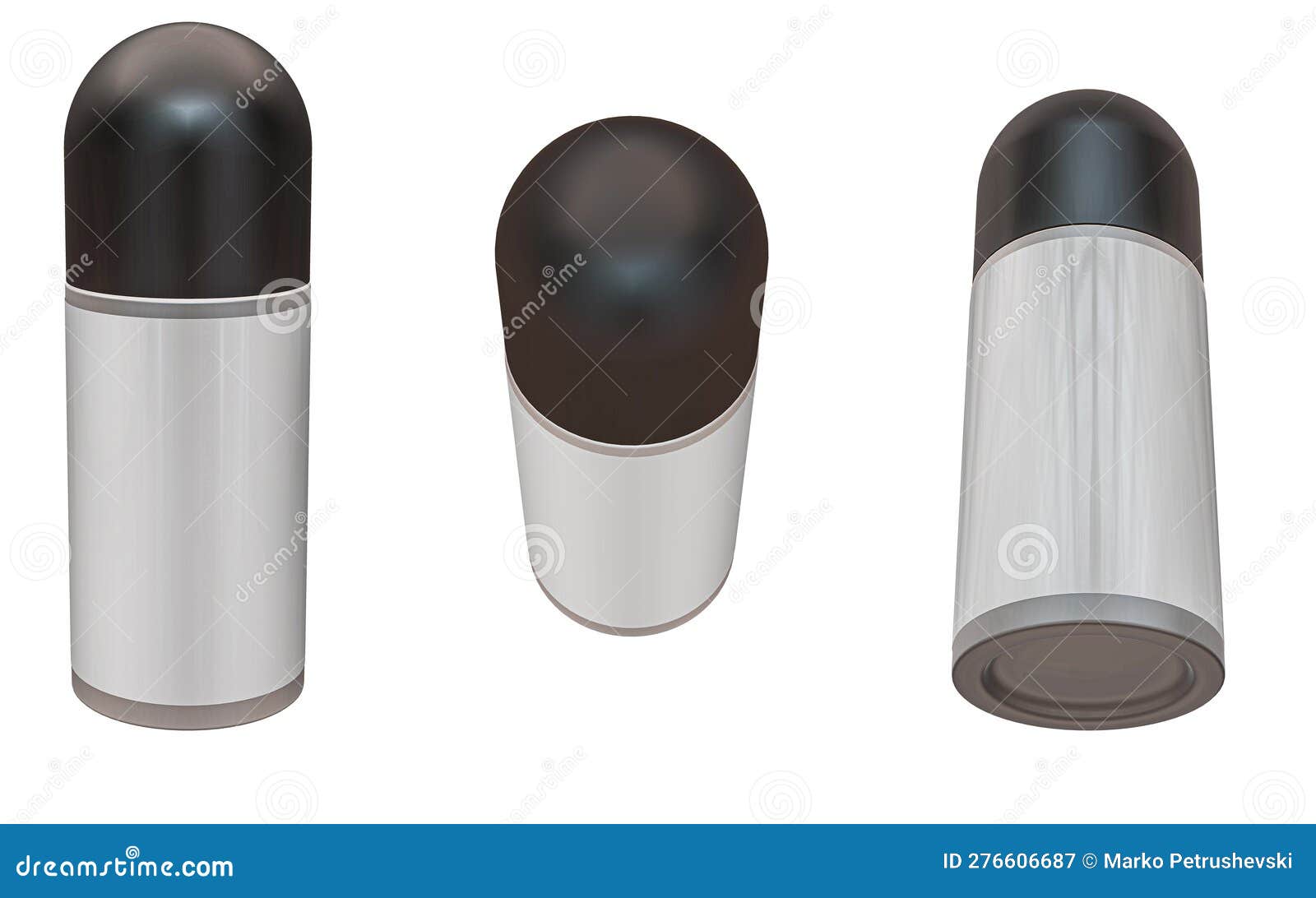 3D Rendering - High Resolution Image Deo Stick Isolated on a White ...