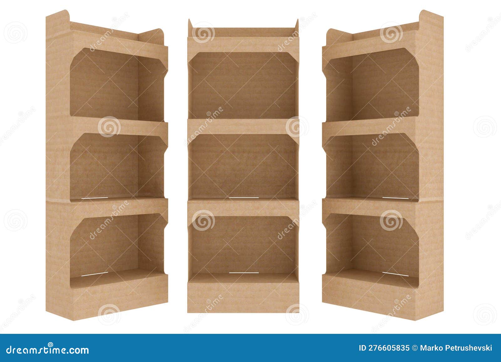 3D Rendering - High Resolution Image Pos Floor Display Box Template ...