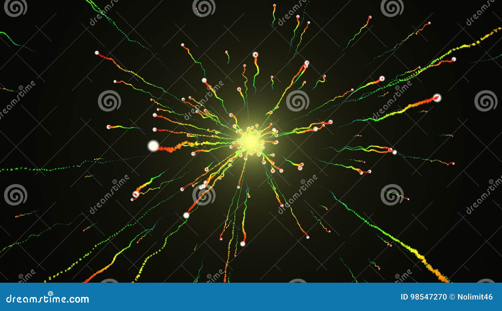 3d Rendering Holiday Background with Glittering Star Particle Stock ...
