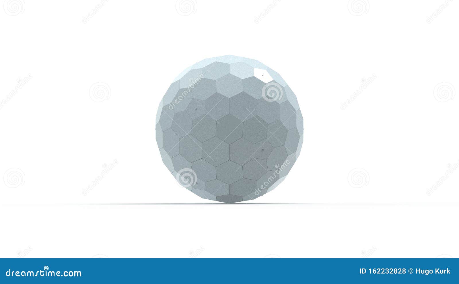 3D Hexagon Sphere Logo Concept Design. Symbol Graphic Template Element ...
