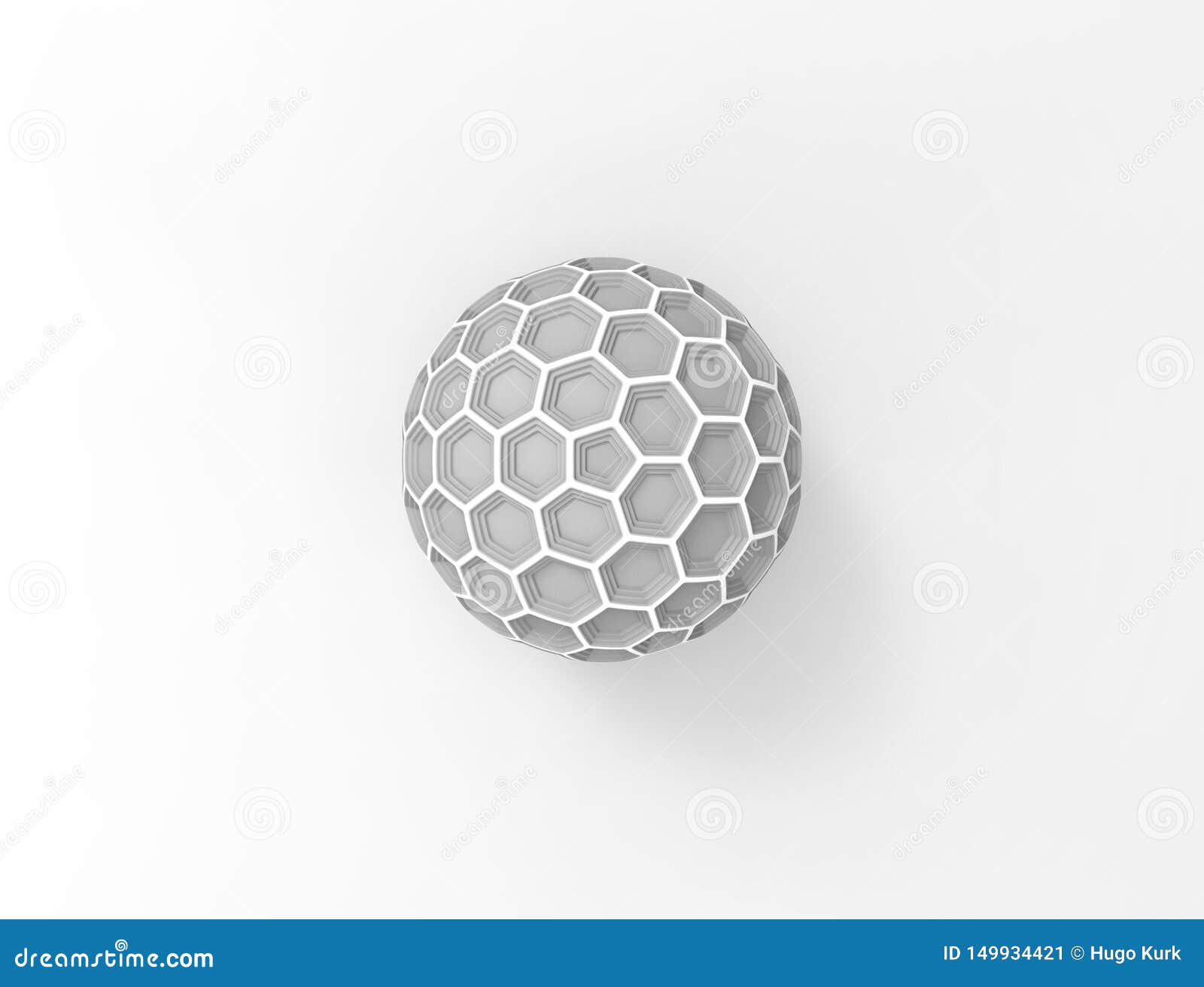 Honeycomb Sphere Cartoon Vector | CartoonDealer.com #162936445