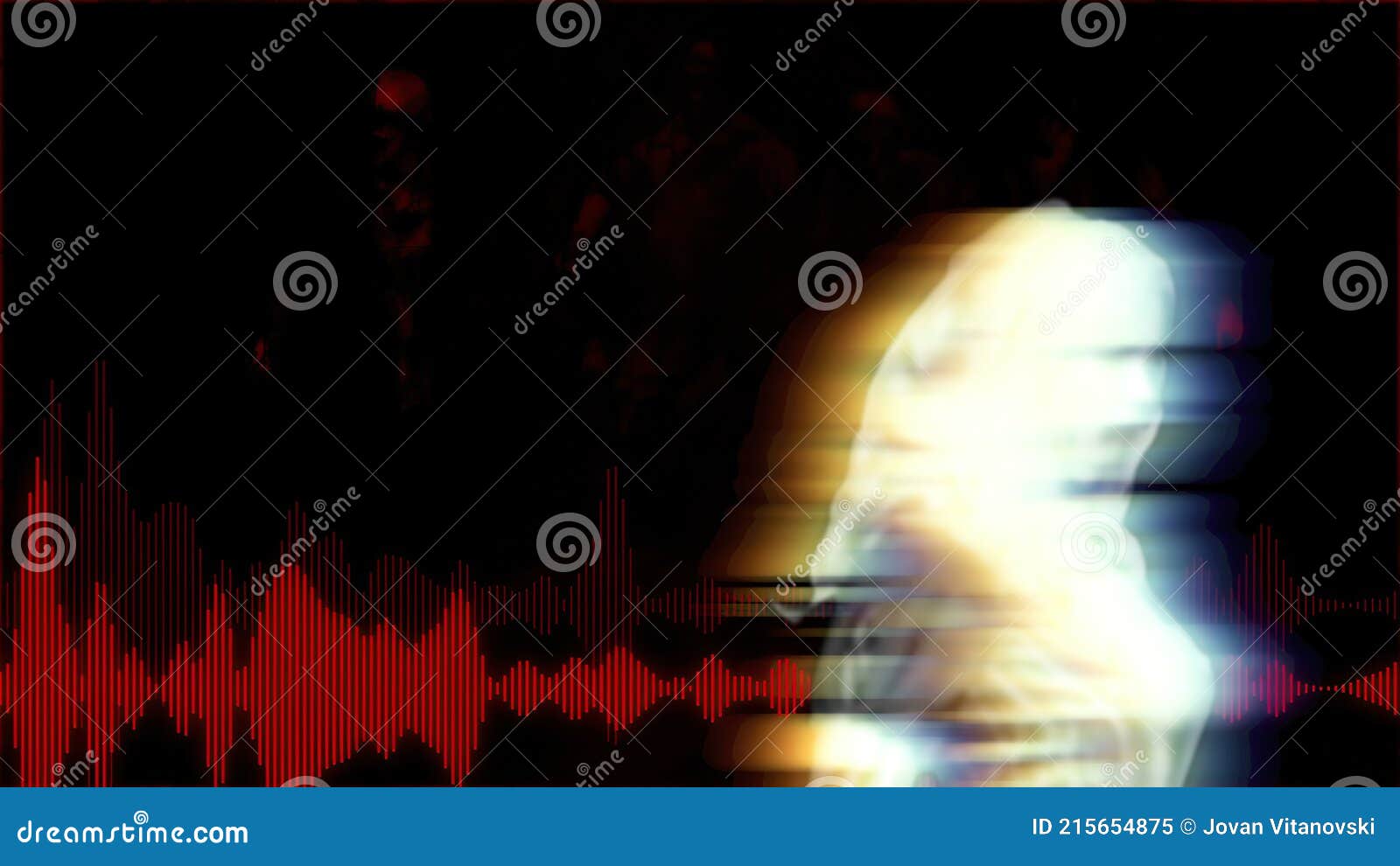 Horror Zombie with Effects, Mixed Media of CG Animations Stock ...