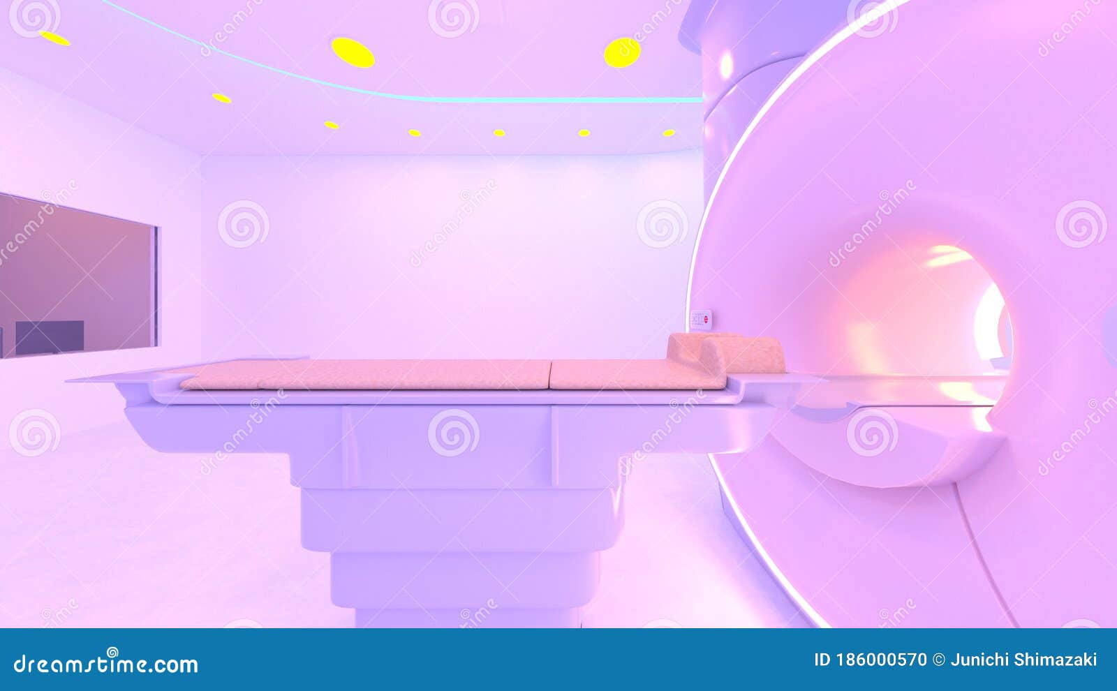 3D Rendering of Hospital Laboratory Stock Illustration - Illustration ...