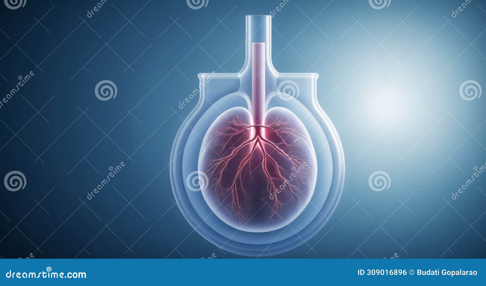 3D Rendering of a Human Heart with a Clear, Transparent Exterior Stock ...