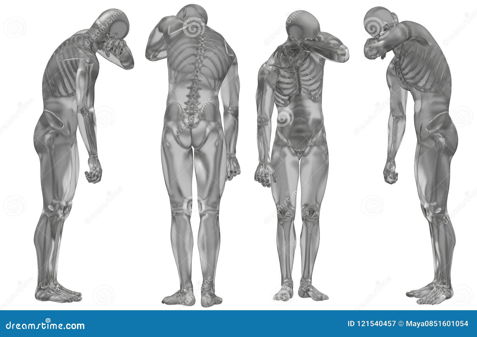 3d rendering of human stock illustration. Illustration of sculpture ...