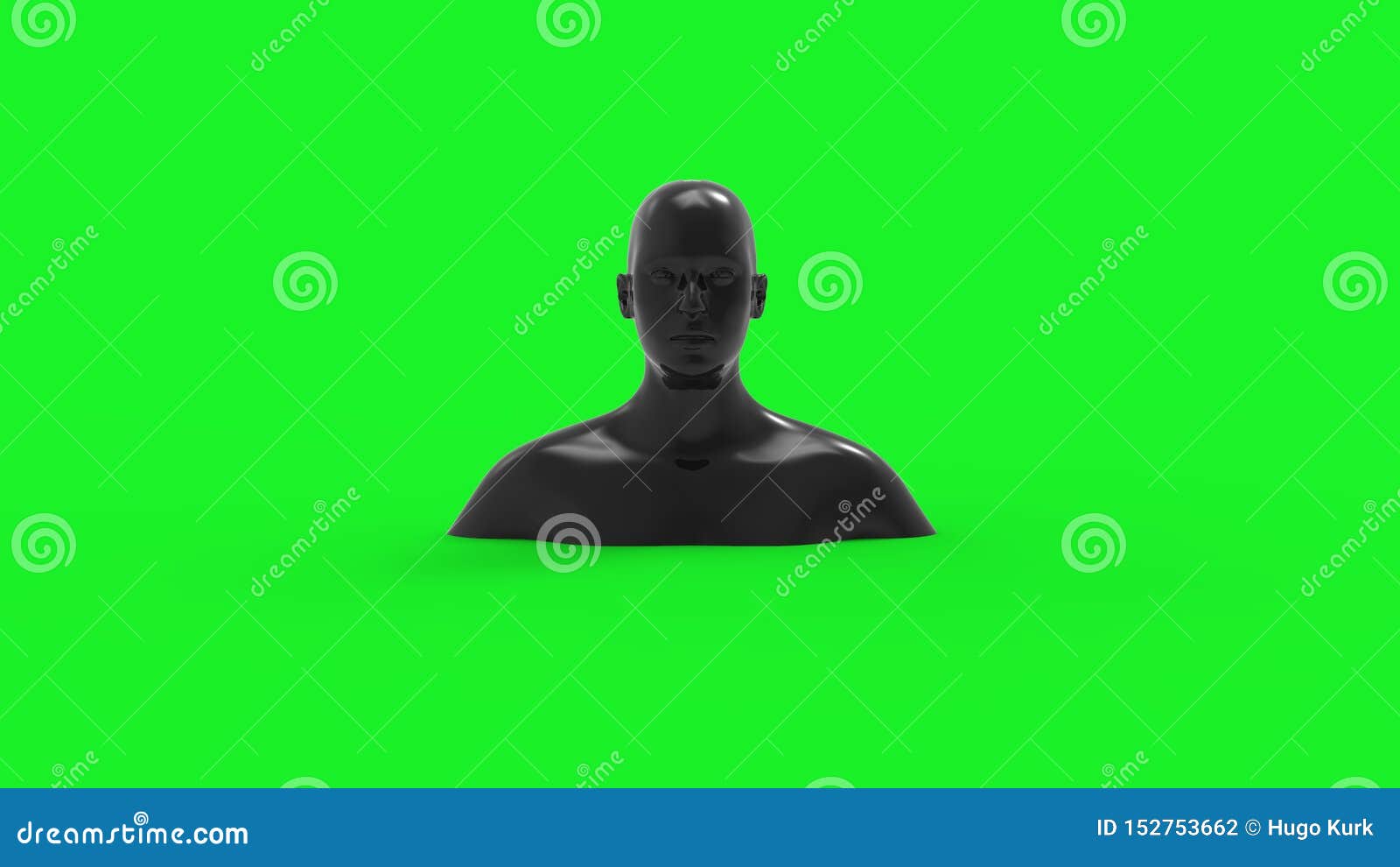 3d Rendering of a Human Model Isolated in Studio Background Stock ...