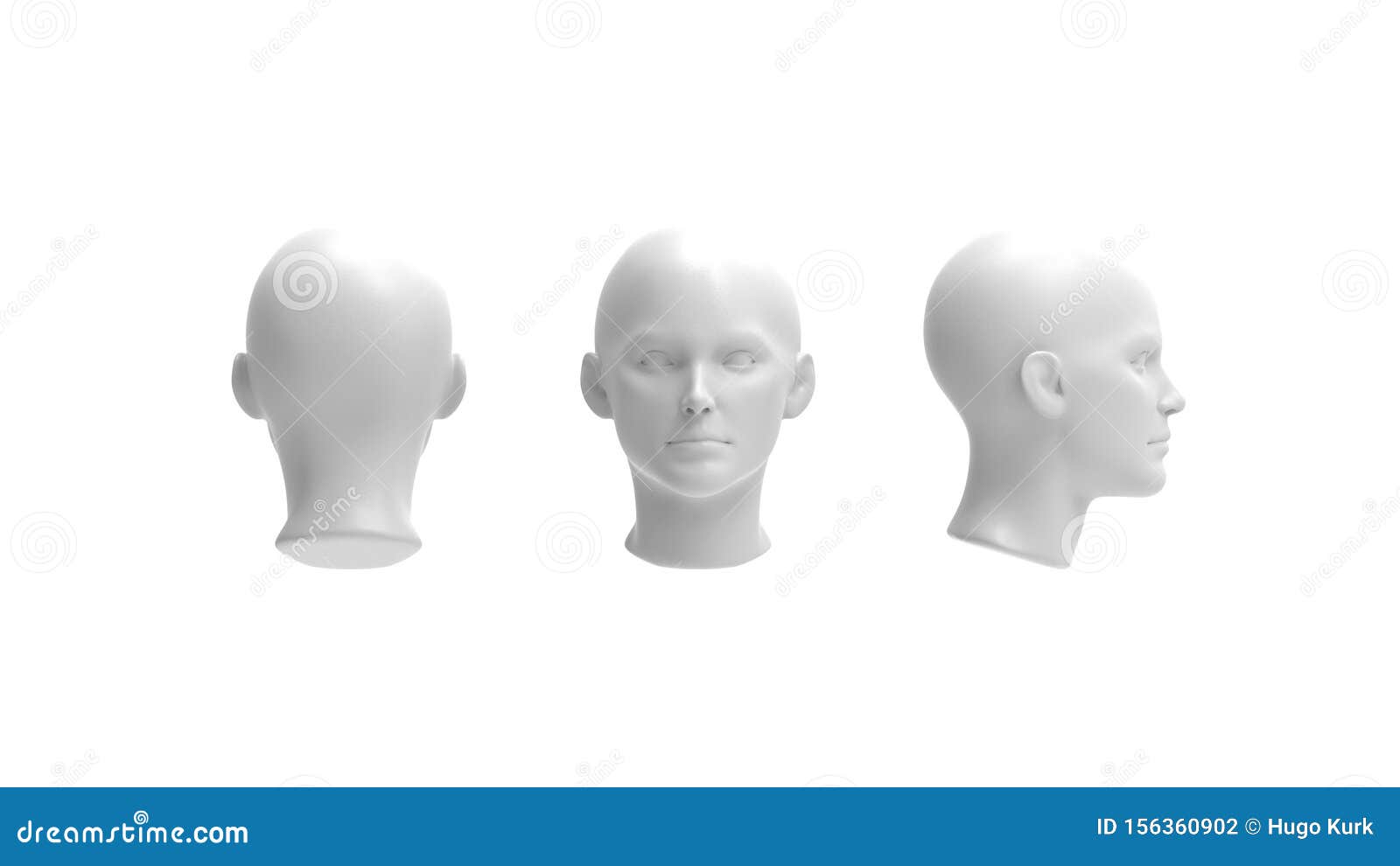 3d Rendering of a Human Model Isolated in White Background Stock ...