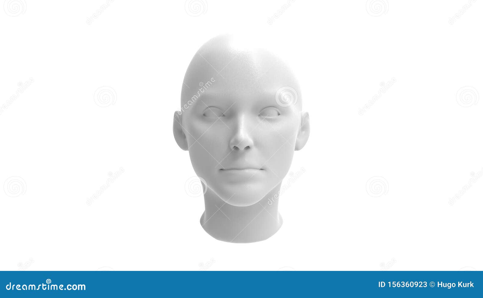 3d Rendering of a Human Model Isolated in White Background Stock ...