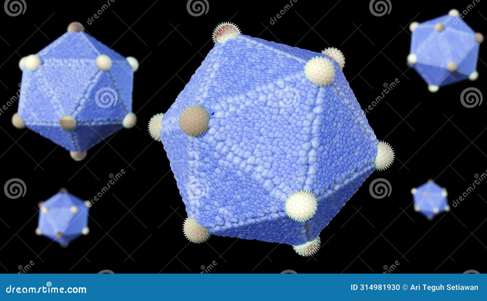 3d Rendering of the Icosahedral Structure of Virus Stock Illustration ... 3d Rendering of the Icosahedral Structure of Virus Stock Illustration ...