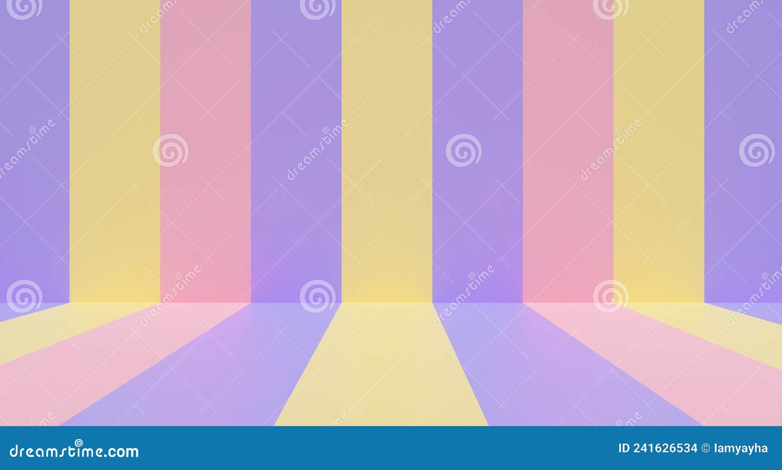 Blank Backdrop Banner Mockup Stock Illustration | CartoonDealer.com ...