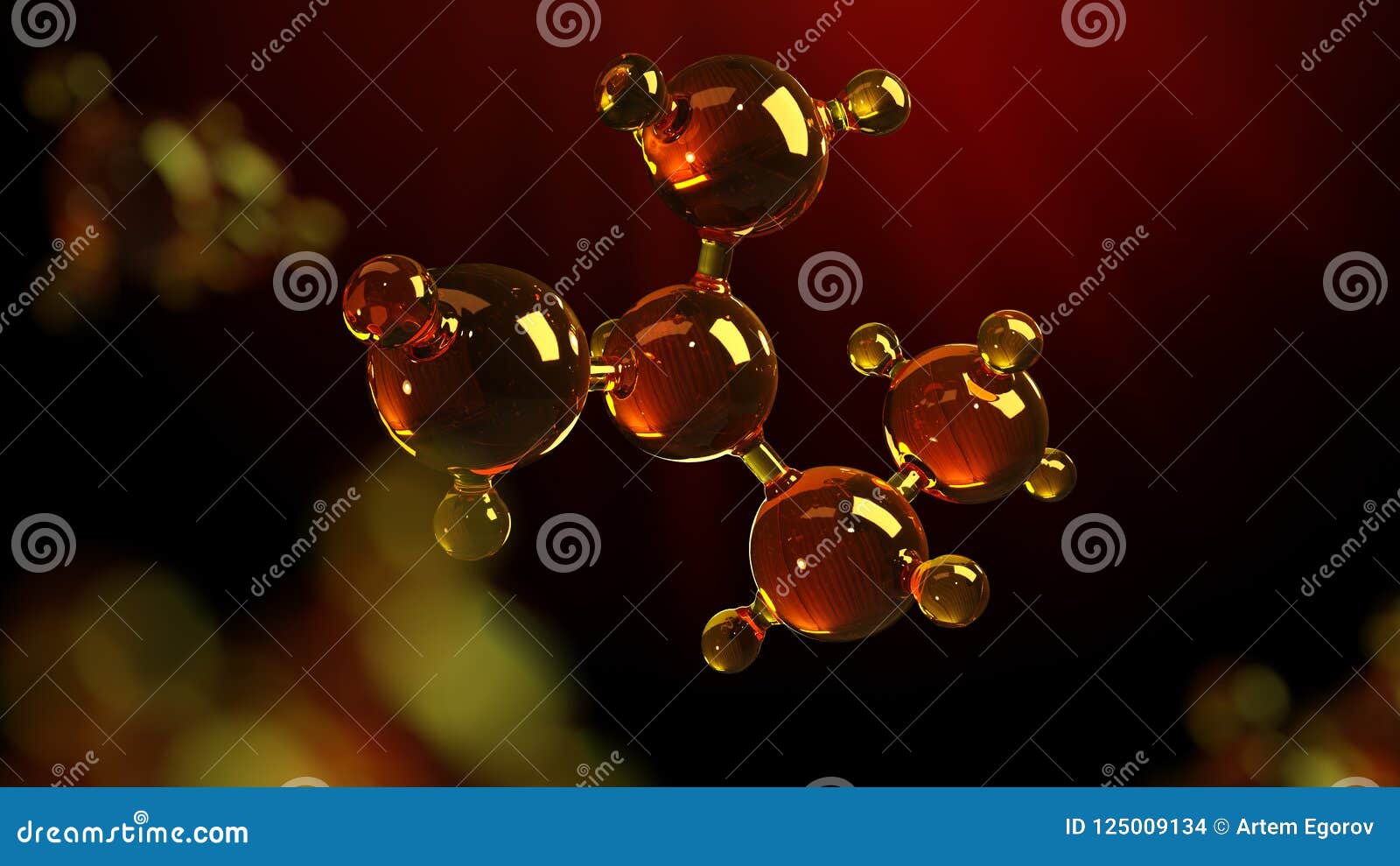 Motor Oil Molecule