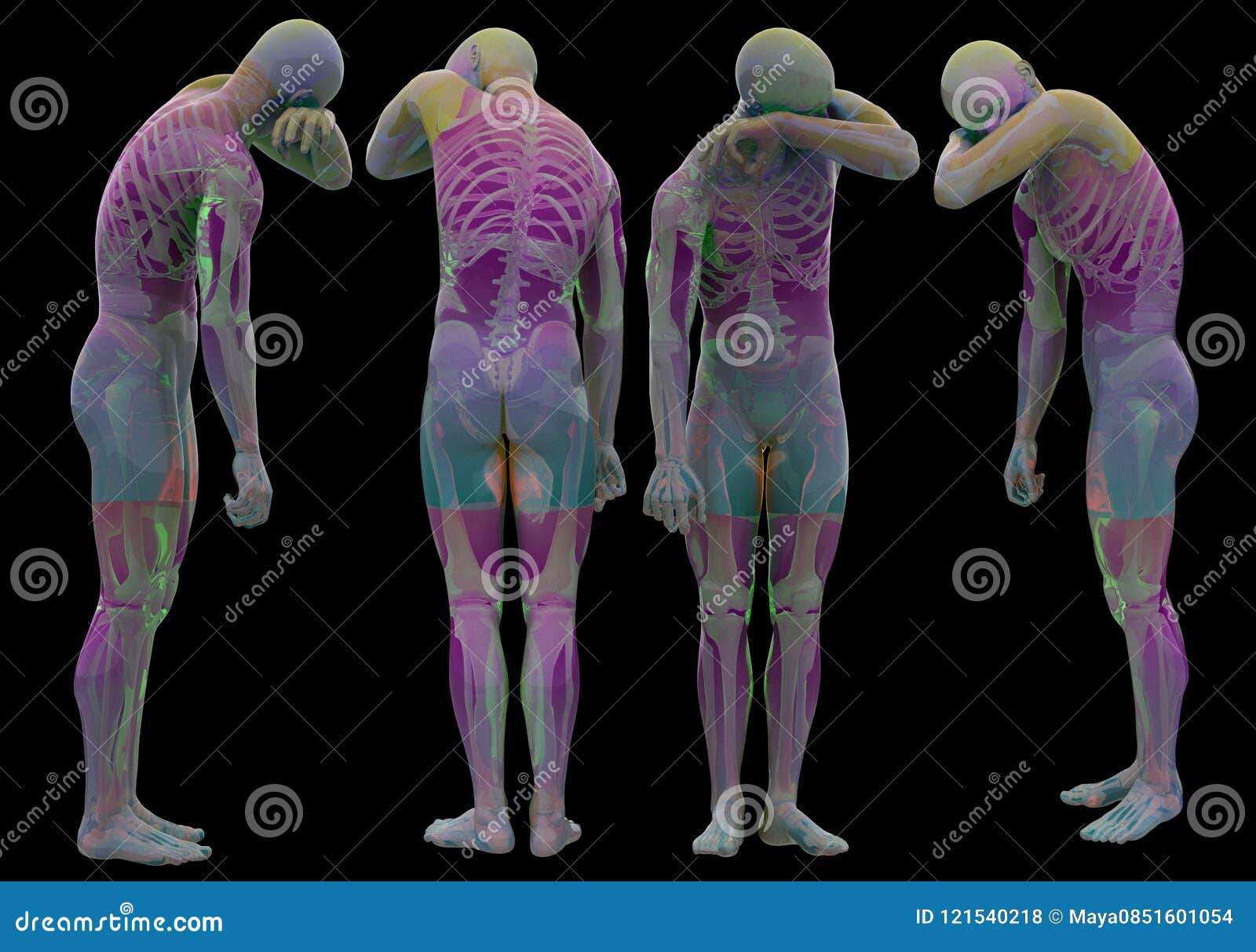 3d rendering of human stock illustration. Illustration of rendering ...