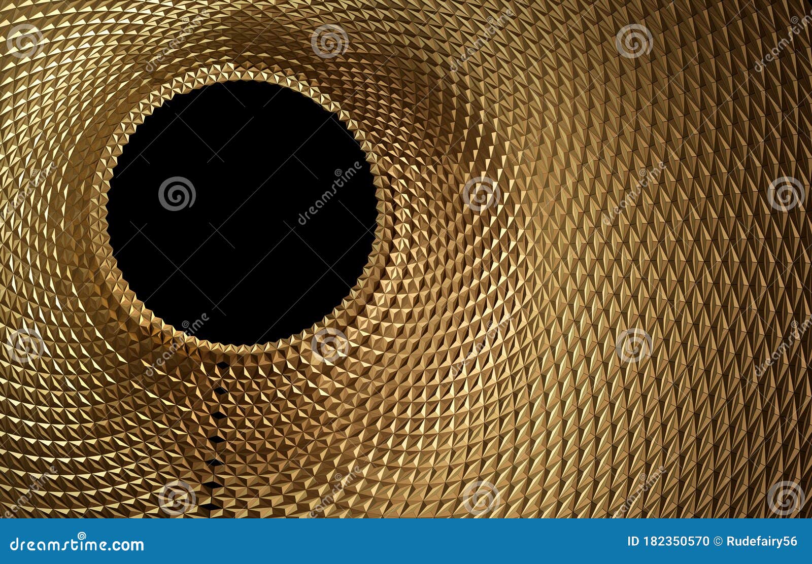 3d Rendering Illustration of Pipe with Low Poly Pattern Stock ...