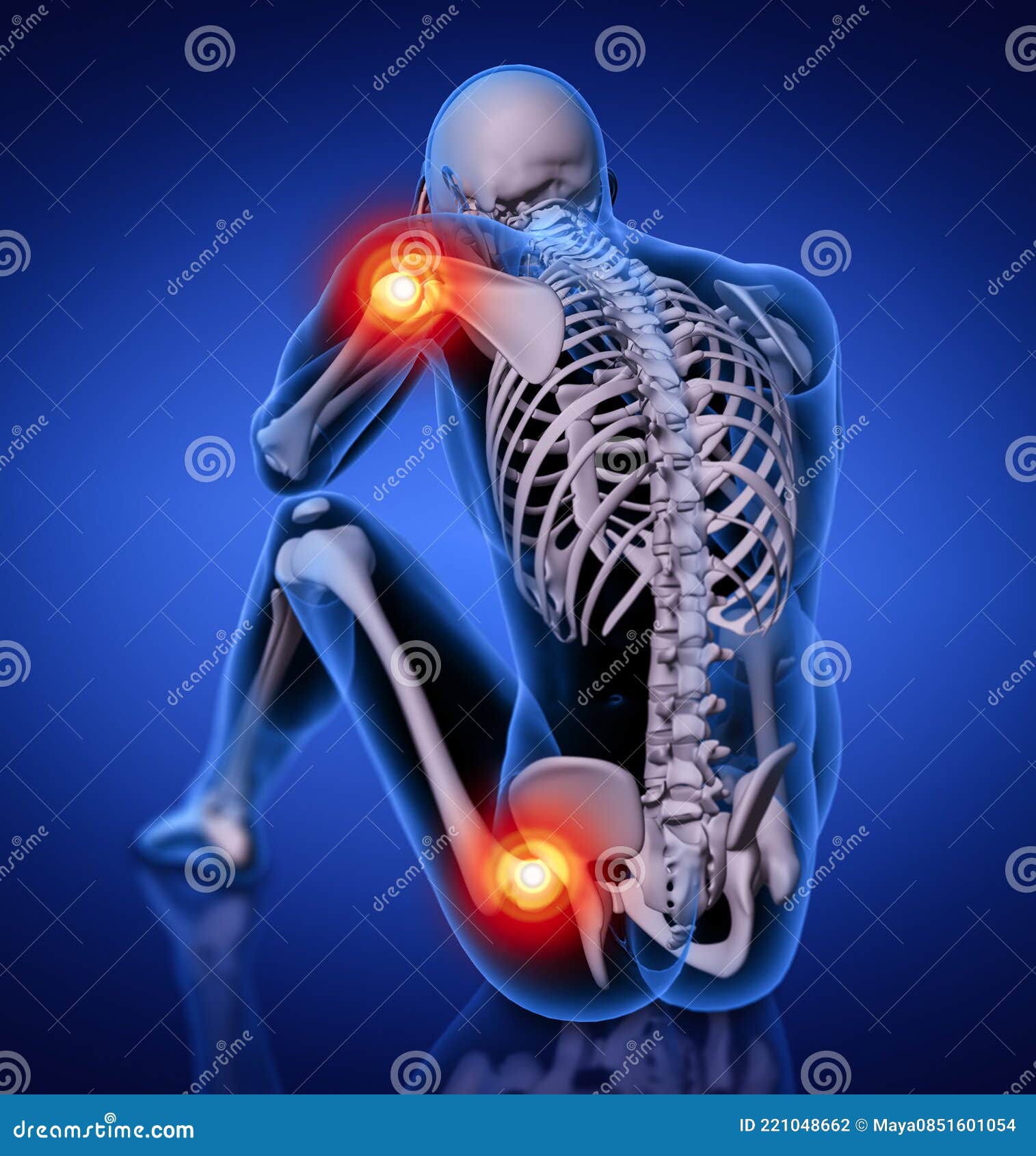 3d Illustration Of Skeleton Feet Bone Anatomy Royalty-Free Stock Image ...