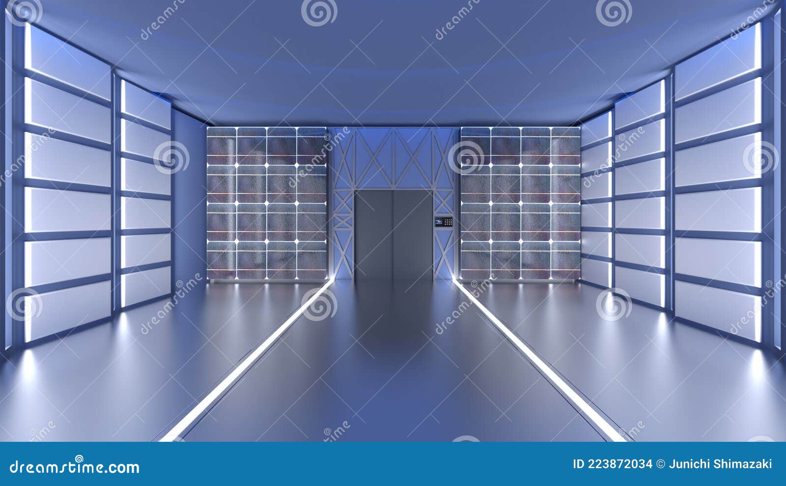 3D Rendering of Inside the Laboratory Stock Illustration - Illustration ...