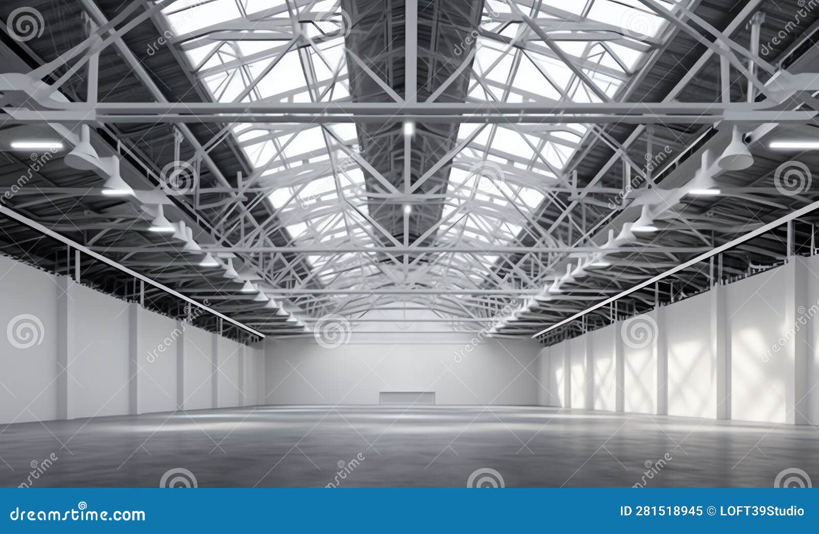 28_3d_rendering_interior_2 stock illustration. Illustration of studio ...