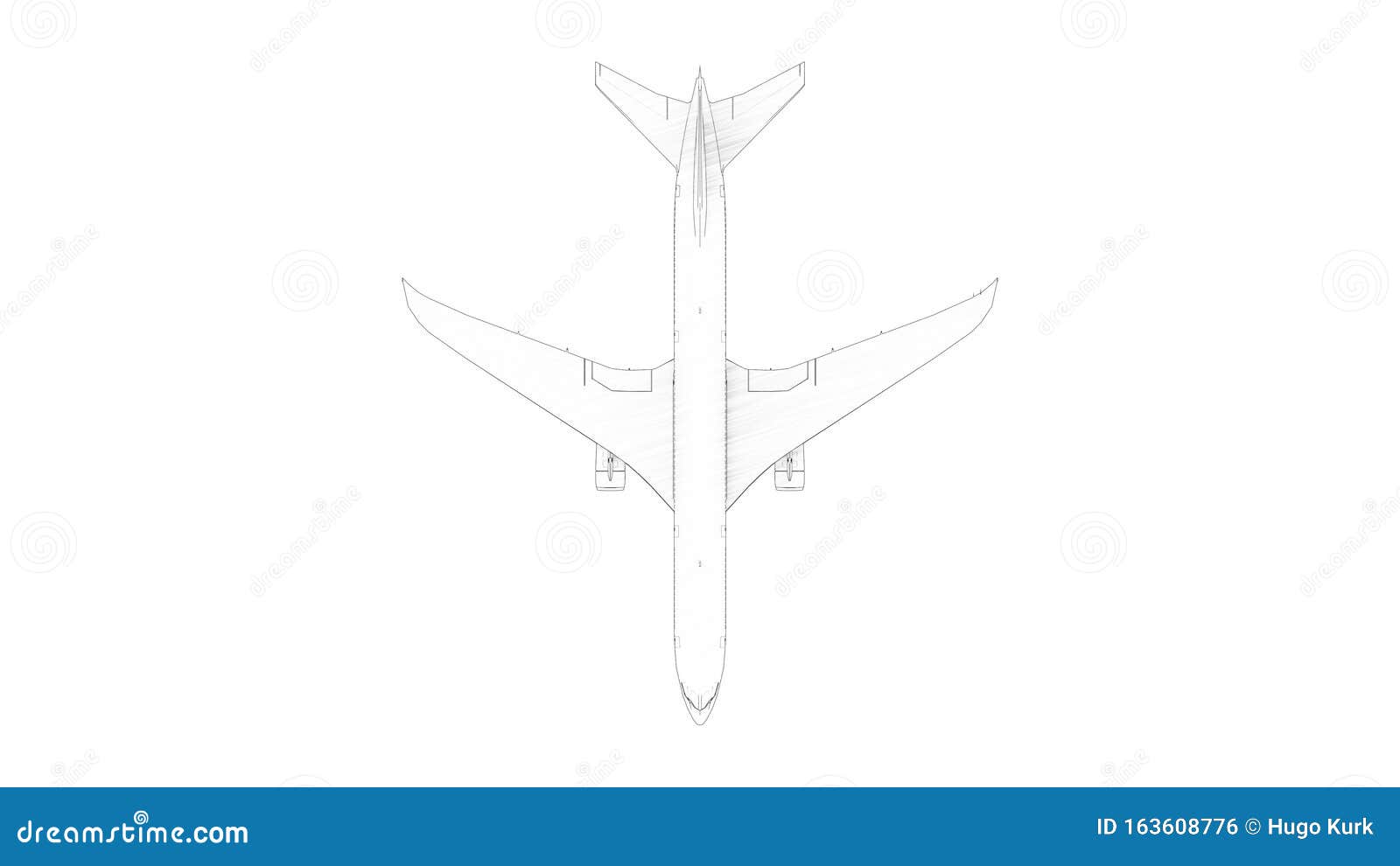 Jumbo Jet Airplane Plane Flying Cartoon Vector | CartoonDealer.com ...