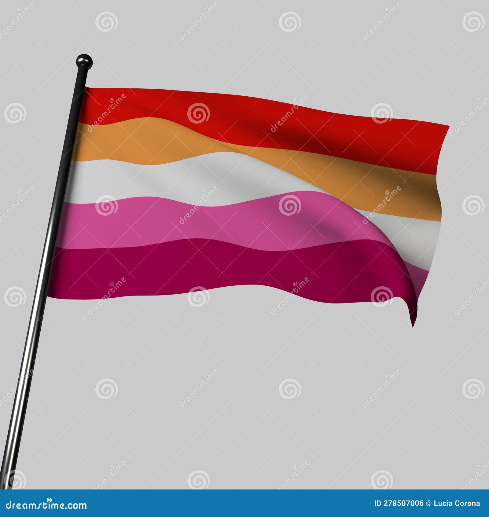Butch Lesbian Pride Flag Symbol Of The Lgbt Community Pride Flag