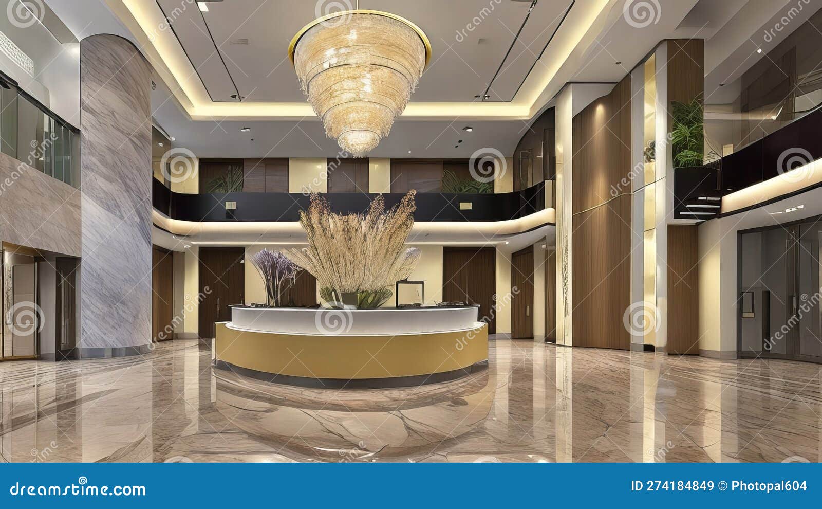 A Luxurious Hotel Room With A King-sized Bed, Plush Linens, And A ...