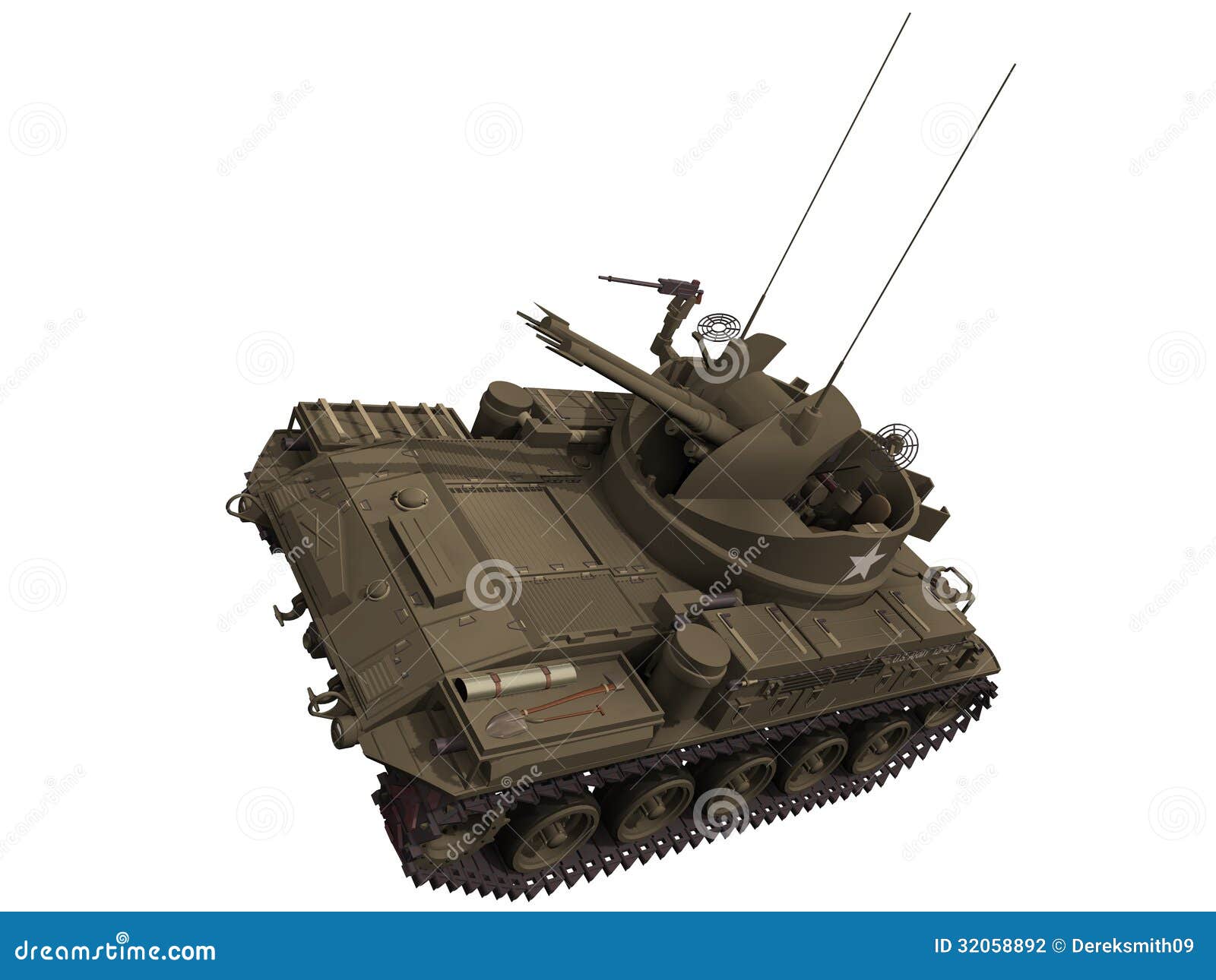 3d Rendering of a M42 Duster Stock Illustration - Illustration of ...