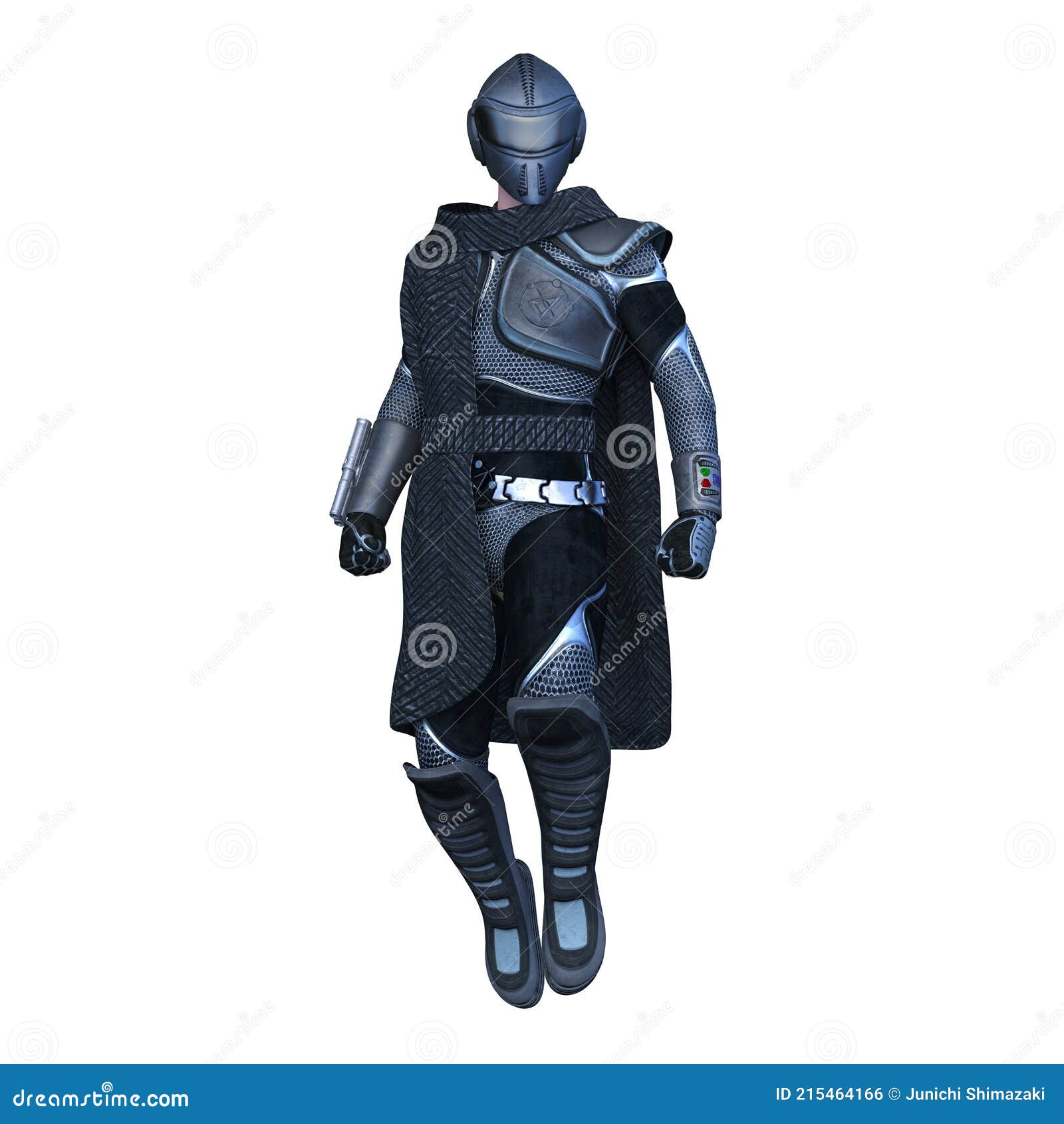 3D Rendering of Men Wearing Costumes Stock Illustration - Illustration ...