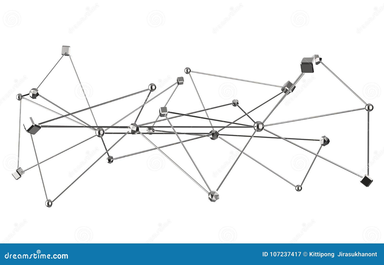 Metal connection structure stock illustration. Illustration of ...