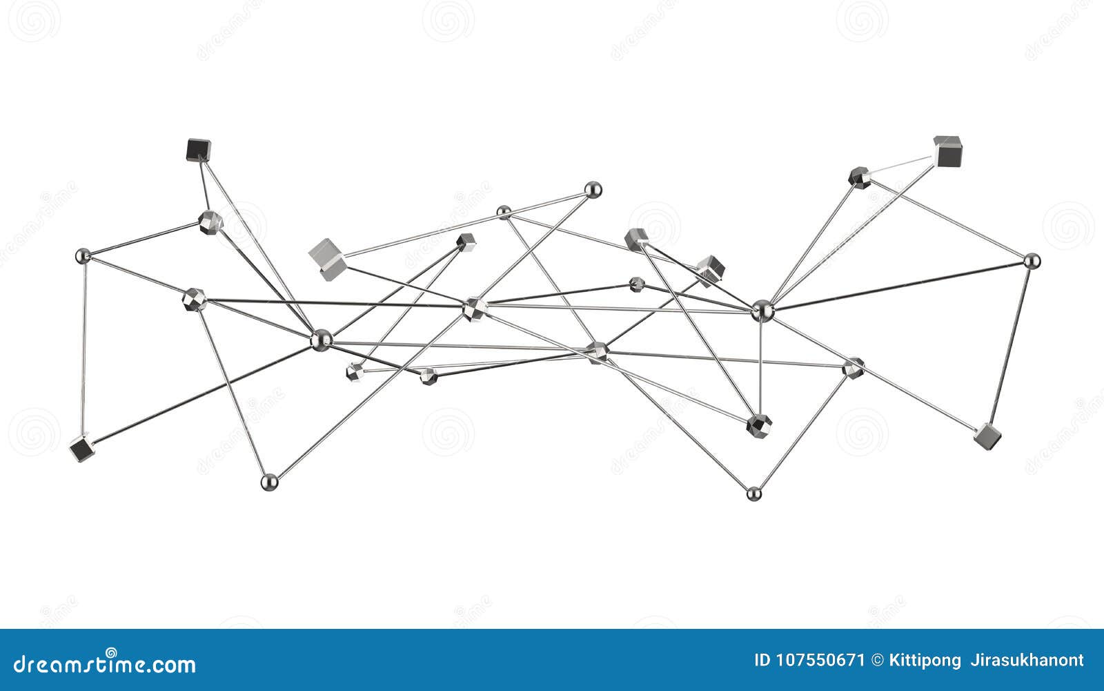 Metal connection structure stock illustration. Illustration of ...
