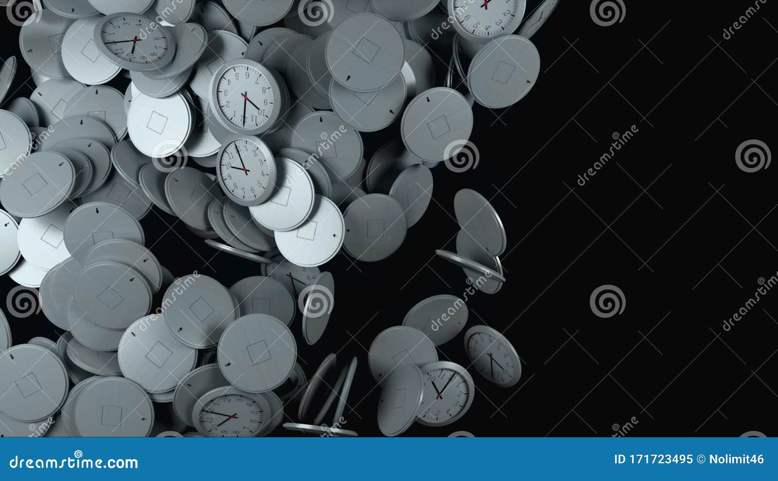 3D Rendering of Modern Background. Computer Generated Animation Many ...