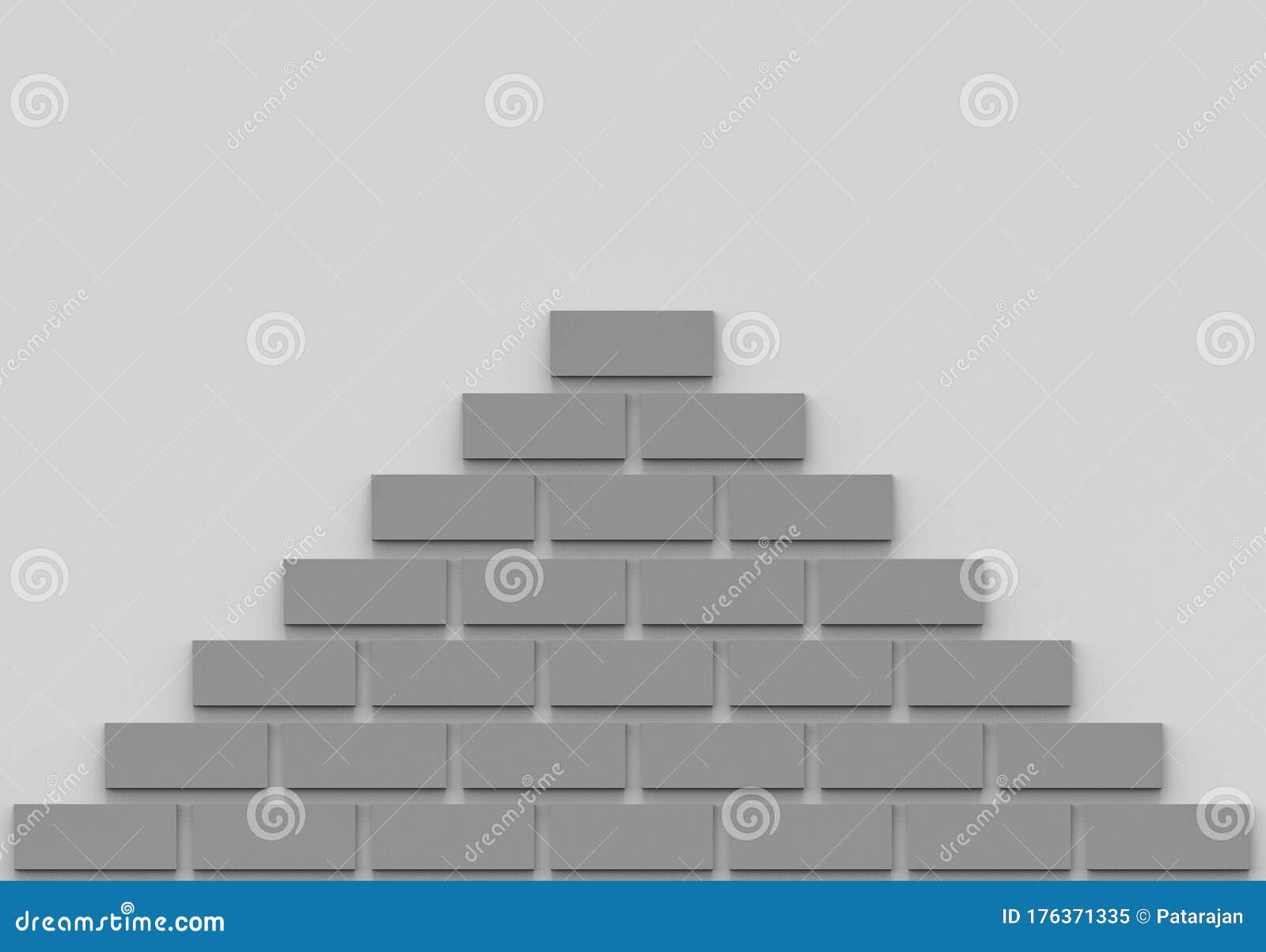 Pyramid Wall With Missing Block Stock Photo | CartoonDealer.com #6571662