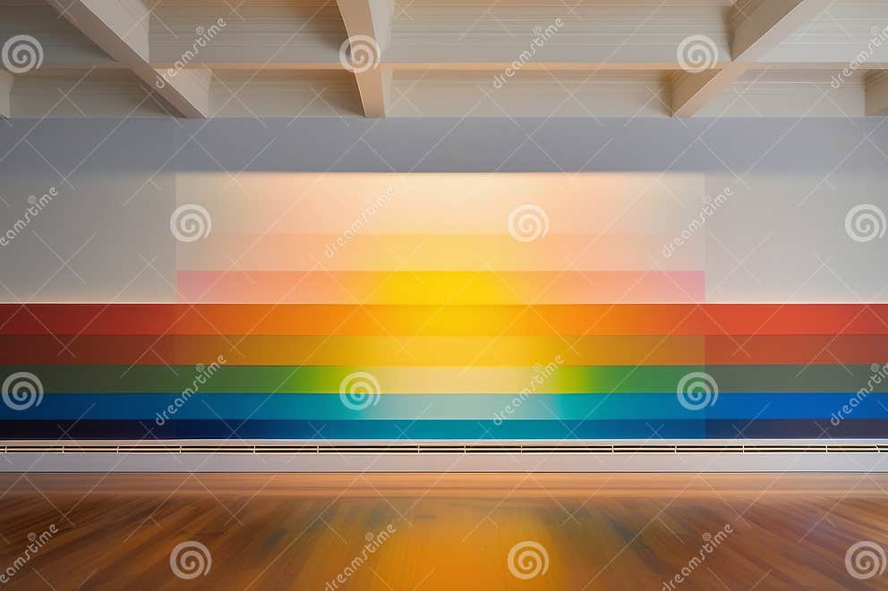 3d Rendering of the Modern Interior with a Large Window Render Design ...