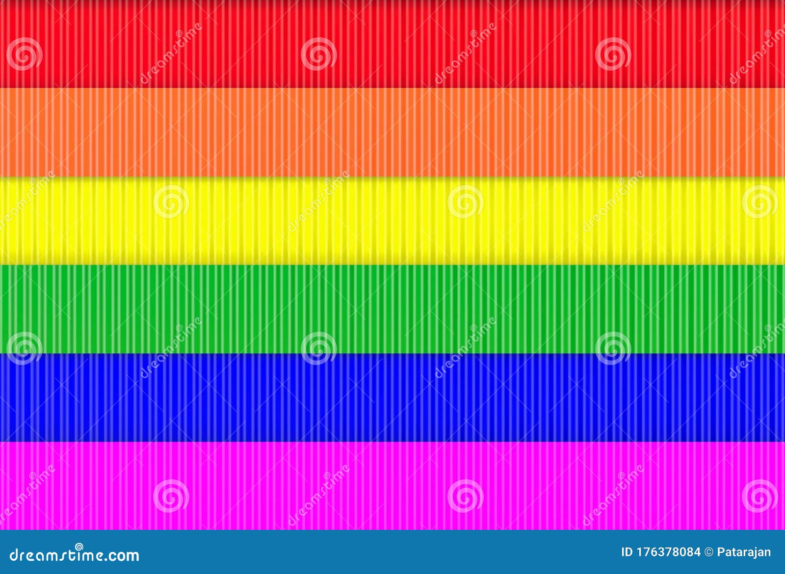 3d Rendering. Modern Lgbt Rainbow Color Flag Metal Wall Design ... 3d Rendering. Modern Lgbt Rainbow Color Flag Metal Wall Design ...