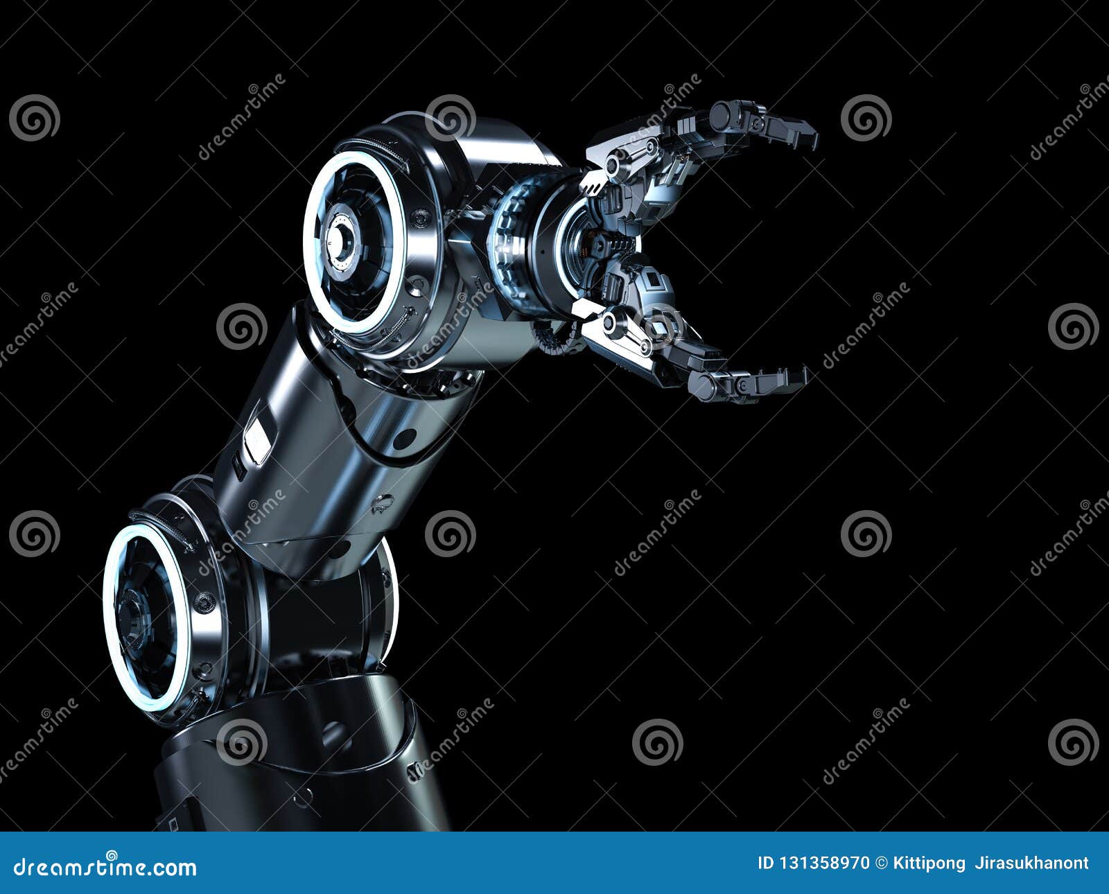 Modern Robotic Esport Mascot Logo Vector Illustration | CartoonDealer ...