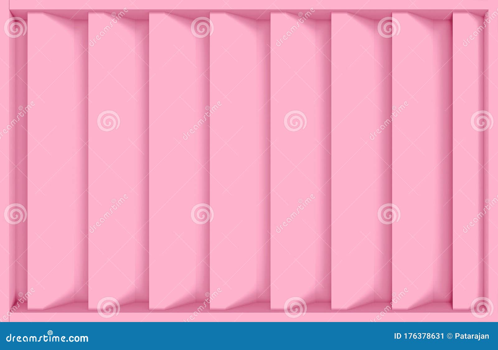 Modern Sweet Empty Room Interior Design With A Chair, Peach And Cream ...