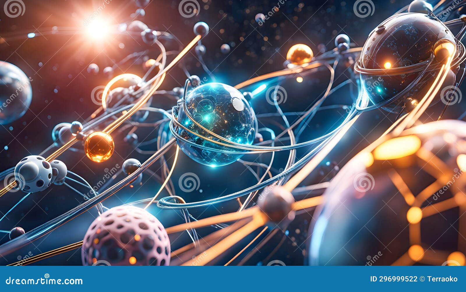 3D Rendering of Molecular Compounds, Scientific and Molecular Research ...