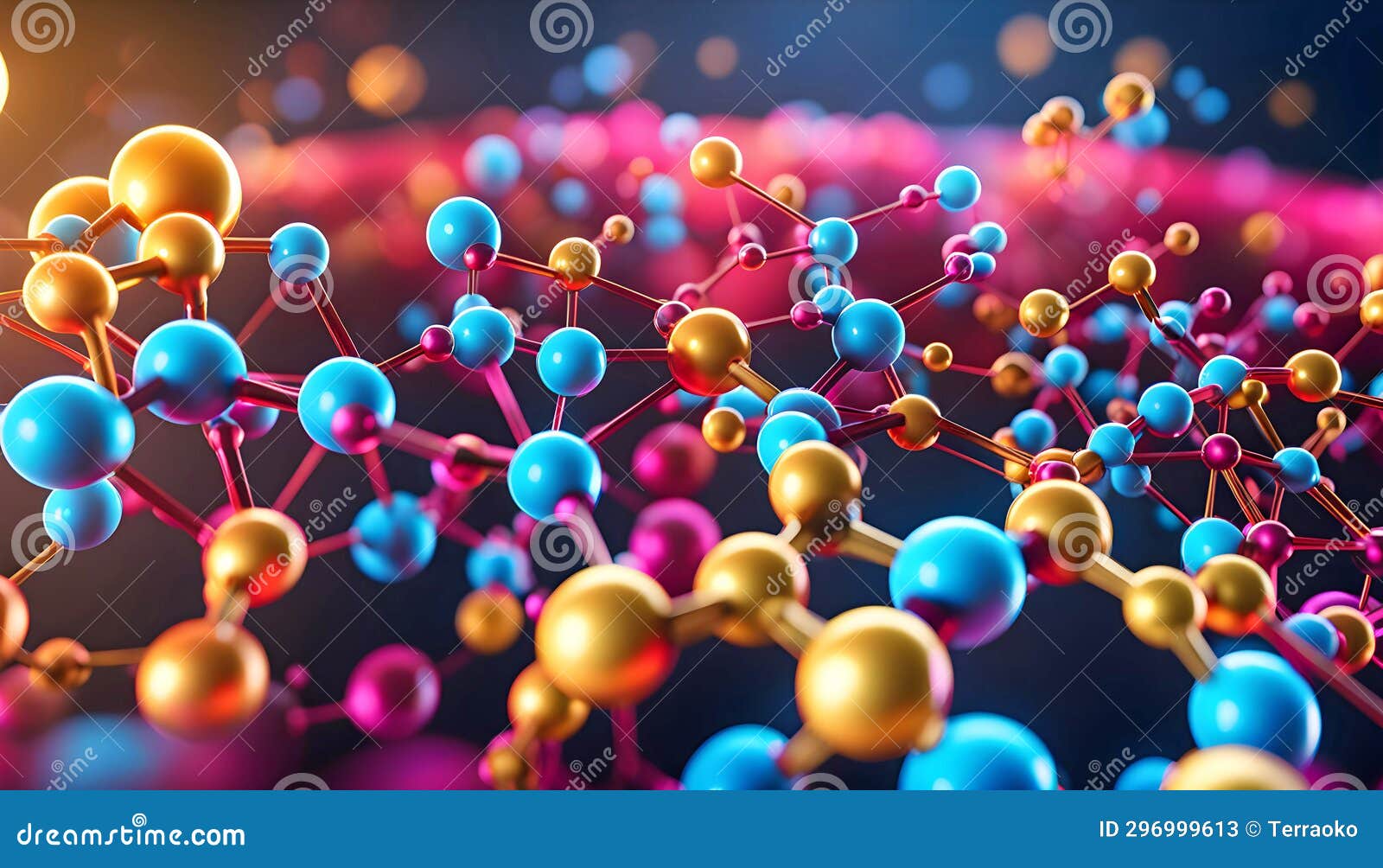 3D Rendering of Molecular Compounds, Scientific and Molecular Research ...