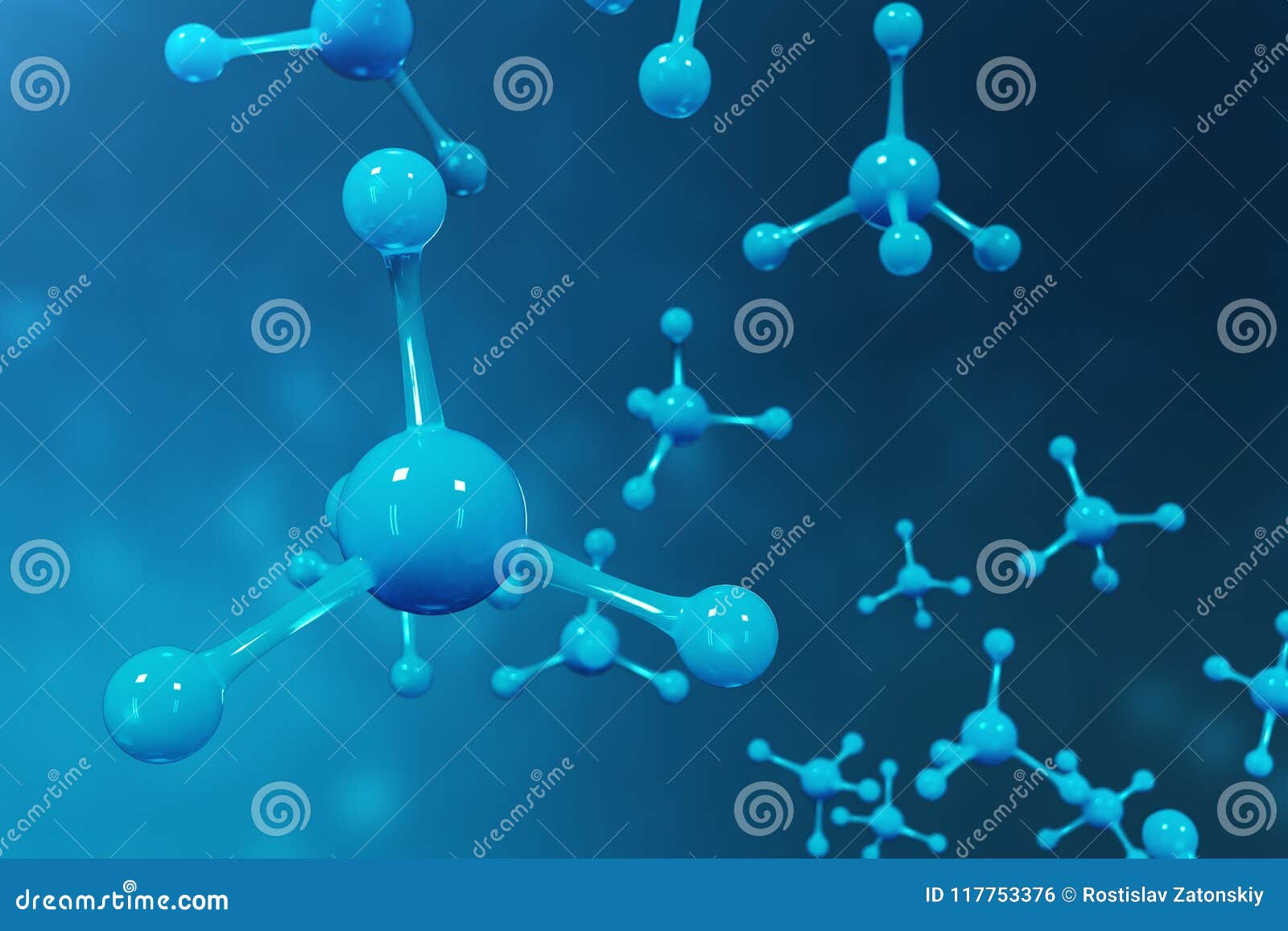 3D Rendering Molecules. Atoms Bacgkround. Medical Background for Banner ...