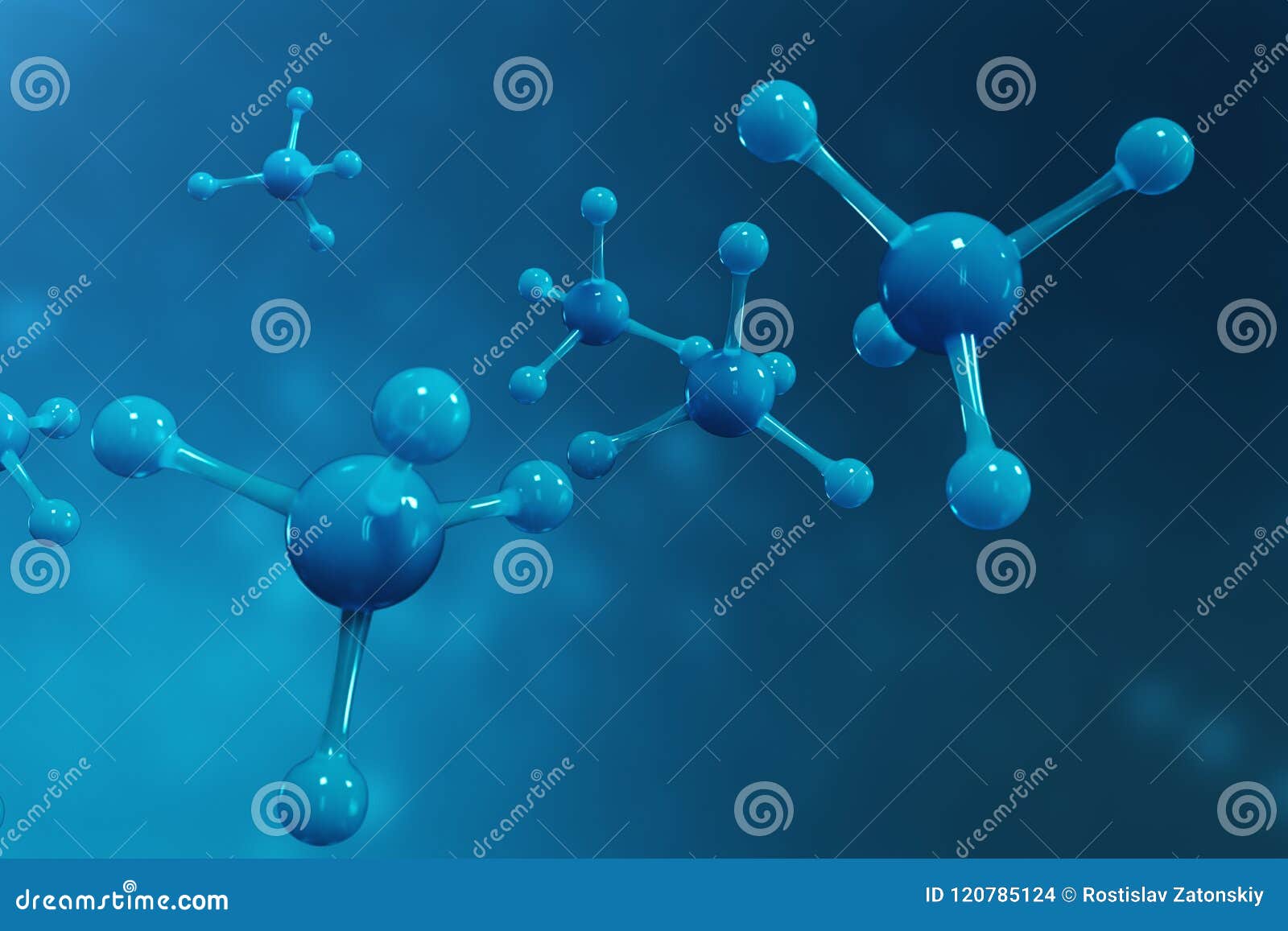 3D Rendering Molecules. Atoms Bacgkround. Medical Background for Banner ...