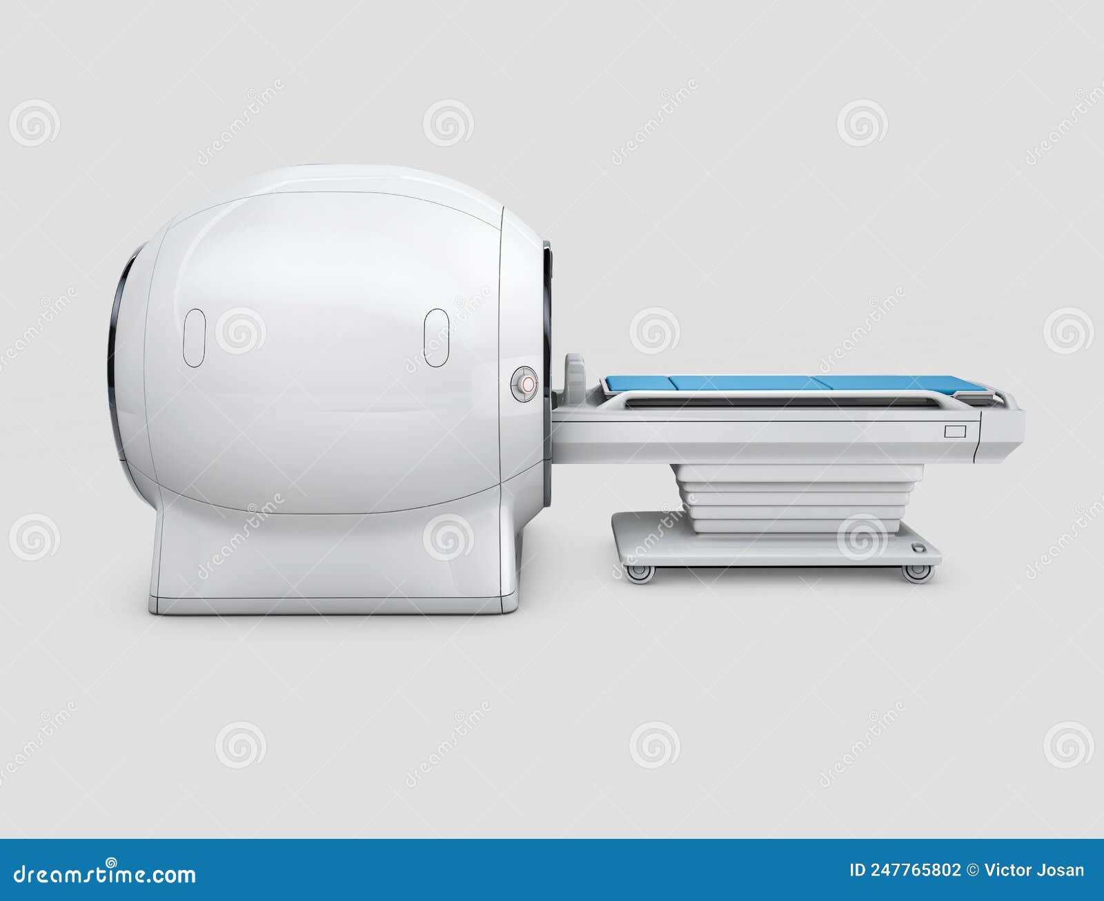 3d Rendering of MRI - Magnetic Resonance Tomography Imaging Scan Device ...