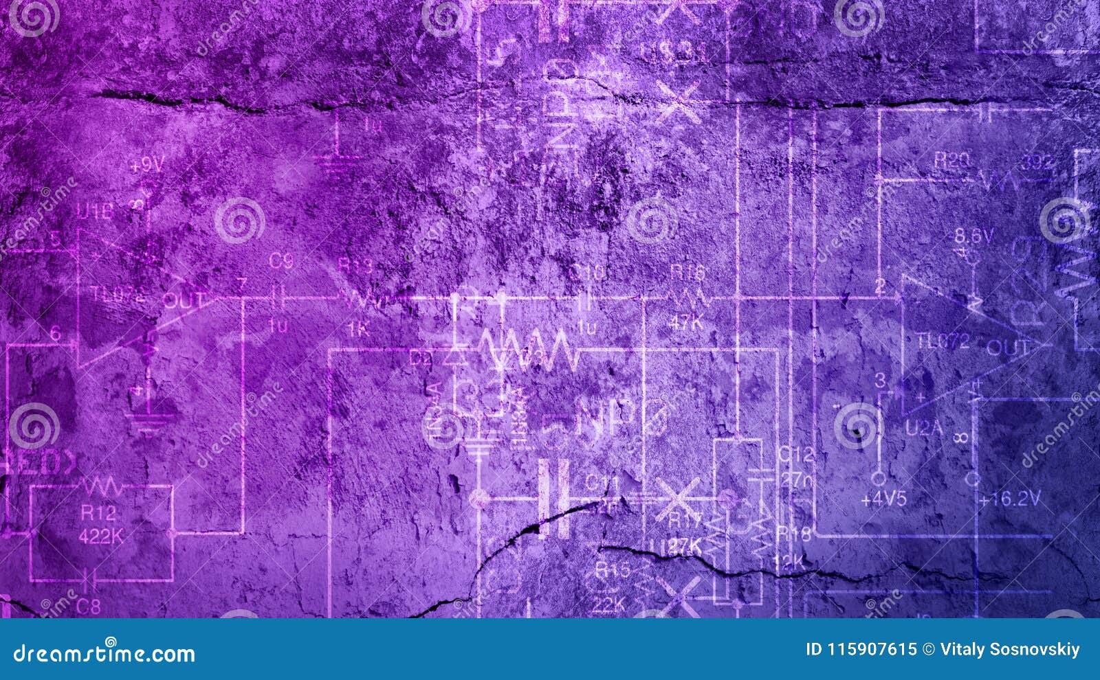 3D Rendering of a Multilayer Color Texture for a Background Base Stock ...