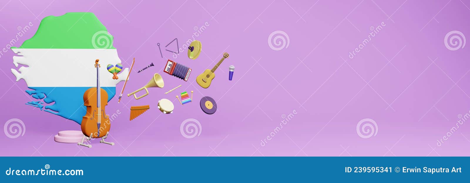 3d Rendering of Musical Instrument Usage and Interest in Sierra Leone ...