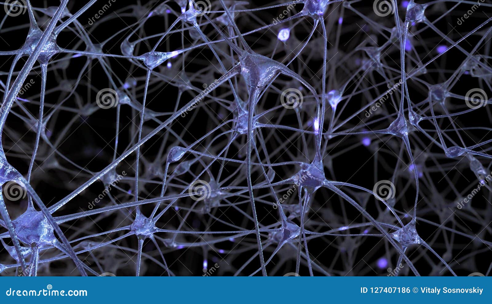 Neuron Cells. Vector Simple Design Illustartion | CartoonDealer.com ...