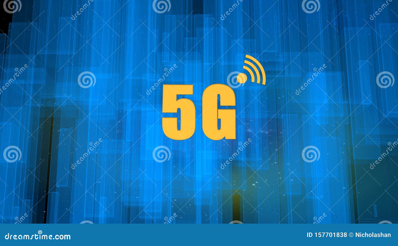 3d Rendering of New Generation of High-speed Mobile Technology for ...